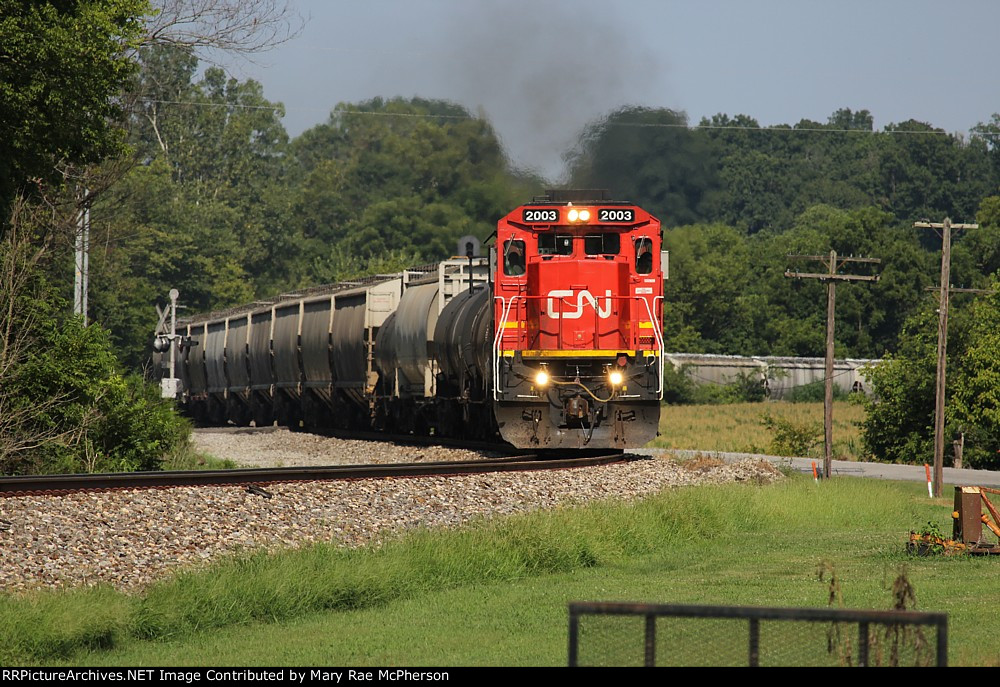 Northbound on the Balcom S Curve